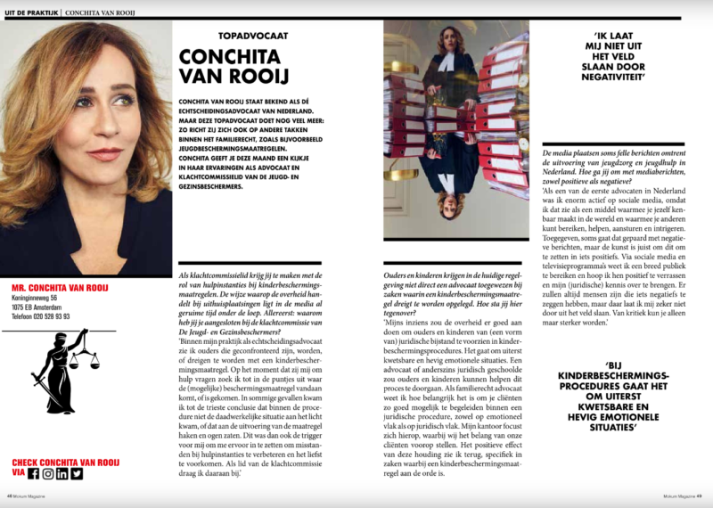 Columns - TOPADVOCAAT Conchita van Rooij
